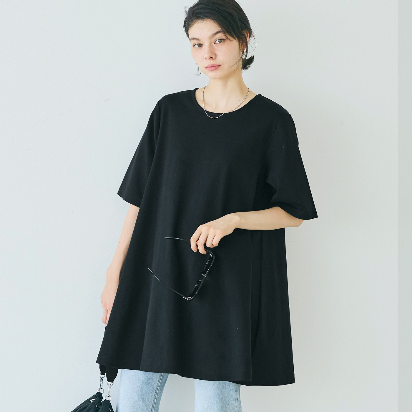 dポイントマーケット|コカcocaAラインチュニック（Black）|d fashion