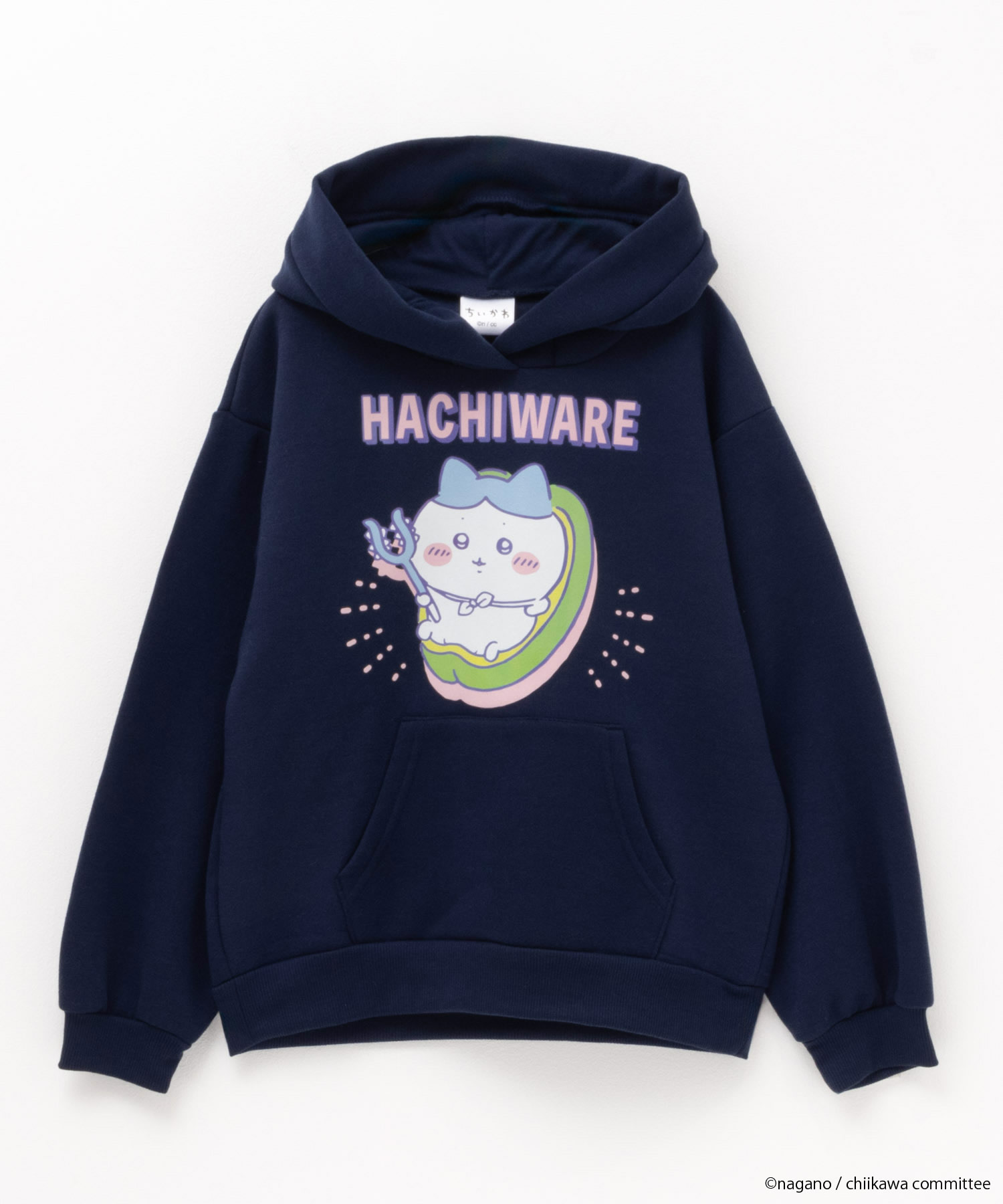 dポイントマーケット|マックハウスMac-Houseちいかわ耳付きプルパーカーハチワレ（ネイビー）|d fashion